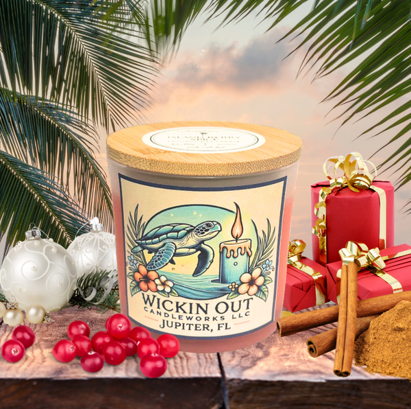 Holiday Berry Spice - 8oz Candle – Wickin Out Candleworks LLC